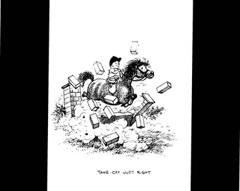 Norman thelwell | Etsy
