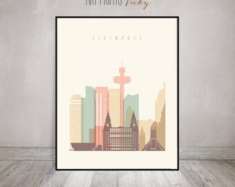 Liverpool poster | Etsy