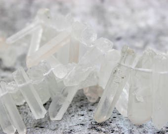 raw crystal rough clear quartz rock crystal raw nuggets