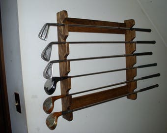 Golf club display | Etsy