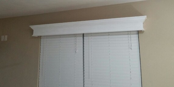 Cornice boxes for a sliding door or window. All custom sizes.