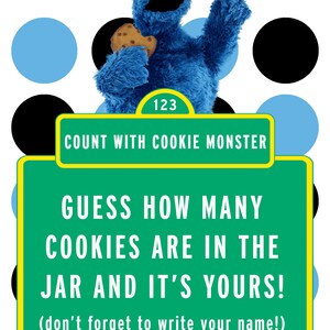 Cookie monster book | Etsy