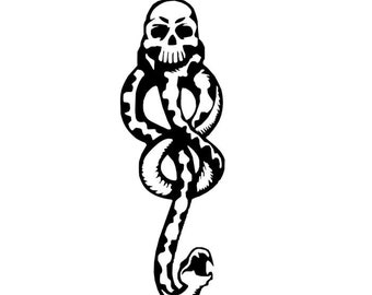 Dark mark decal | Etsy