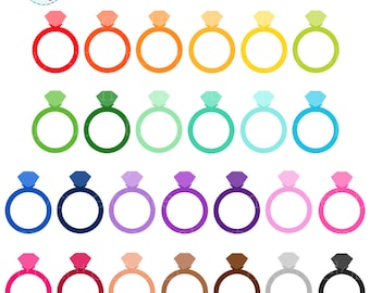 Diamond clipart | Etsy