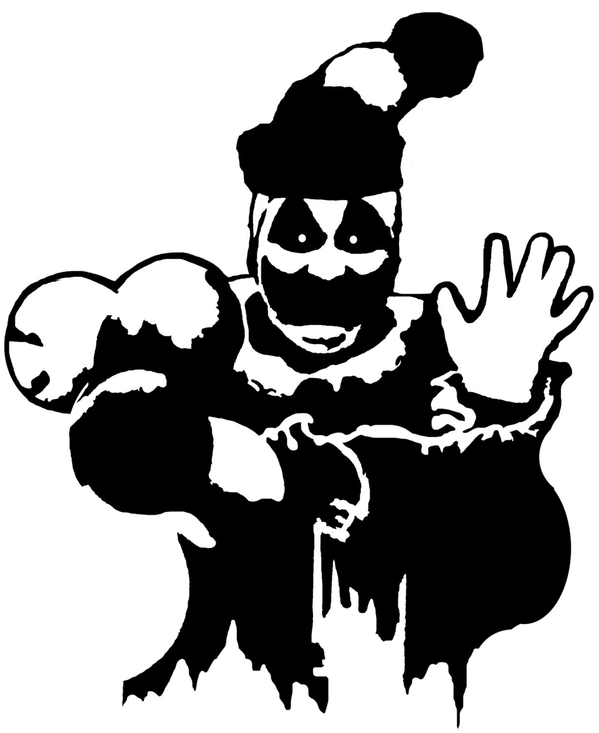 John Wayne Gacy Sticker Pogo The Clown Serial Killer Decal