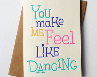 Feel like dancing | Etsy