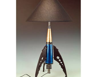 Rocket ship lamp | Etsy