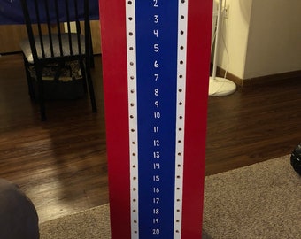 Cornhole scoreboard | Etsy