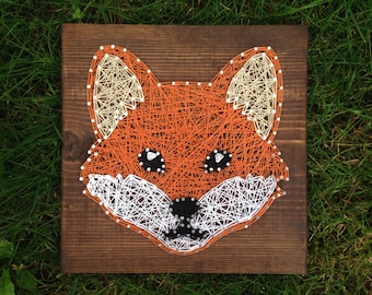Fox string art | Etsy