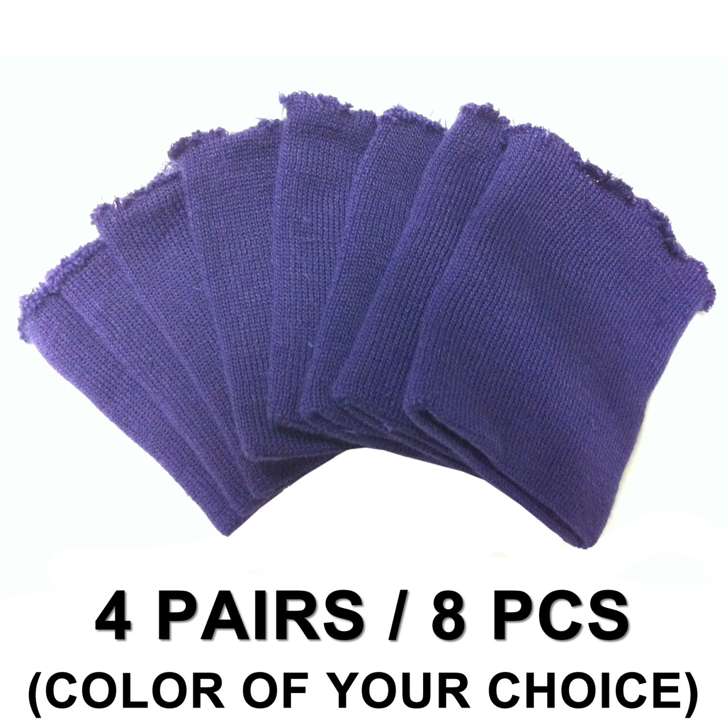 Knit/Knitted Cuff Rib Knit Fabric Cuff Material for making