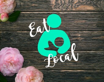 Breastfeeding decal | Etsy