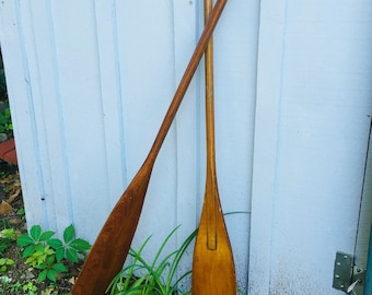 Antique boat oars | Etsy