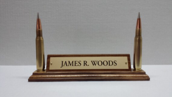 Bullet Name Plate Hunter's Name Plate