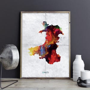 Wales art | Etsy