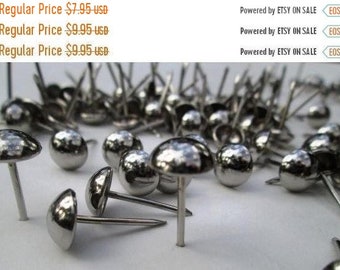 100Pcs 12mm Antique Brass Square Upholstery Tacks Nails TN43