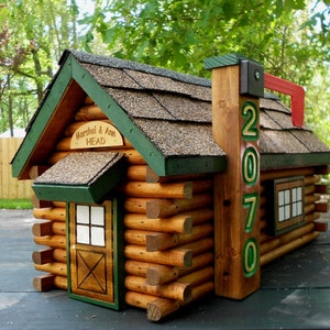 Rustic log decor | Etsy