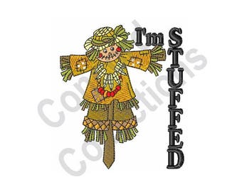 Scarecrow embroidery | Etsy