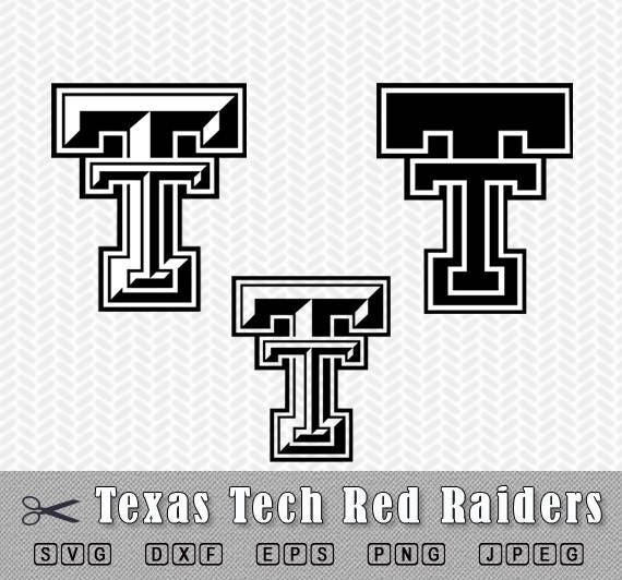 Svg Png Texas Tech Red Raiders Logo Vector Cut File Silhouette