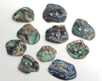 Abalone buttons | Etsy