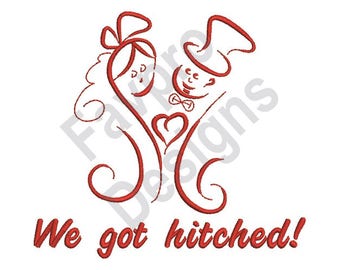 We got hitched | Etsy