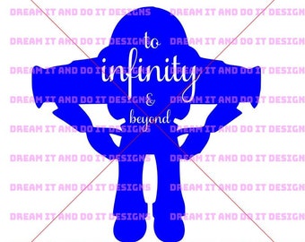 To infinity and beyond svg | Etsy