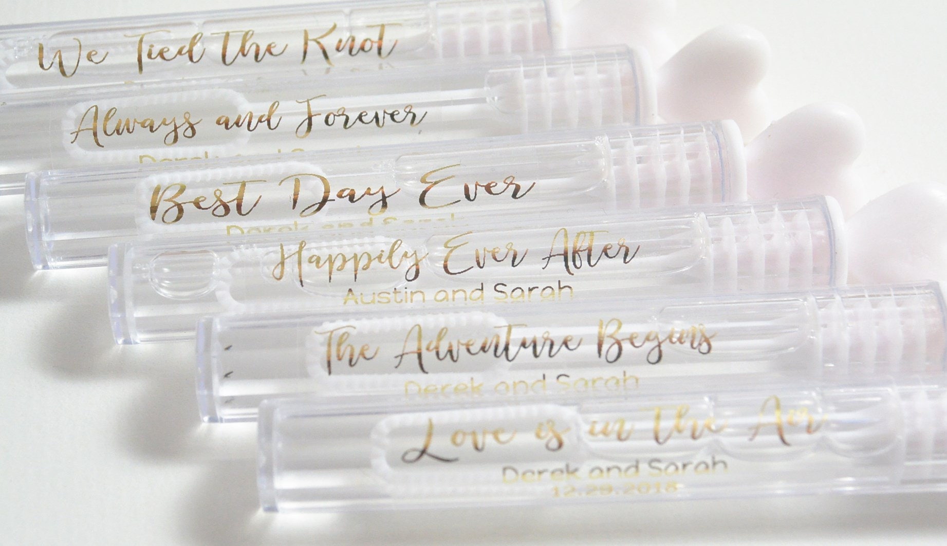 Wedding Bubble Labels Personalized Wedding Labels Custom