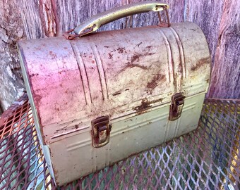 Metal lunch box | Etsy