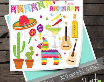 Fiesta clipart Mexican cinco de Mayo clipart 15058