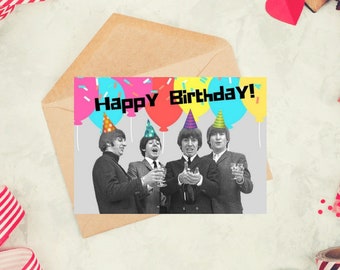 Beatles cards | Etsy