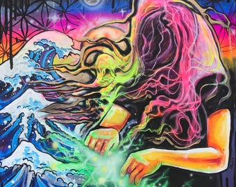 Bassnectar art | Etsy