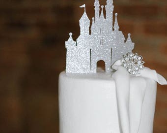Castle cake topper | Etsy