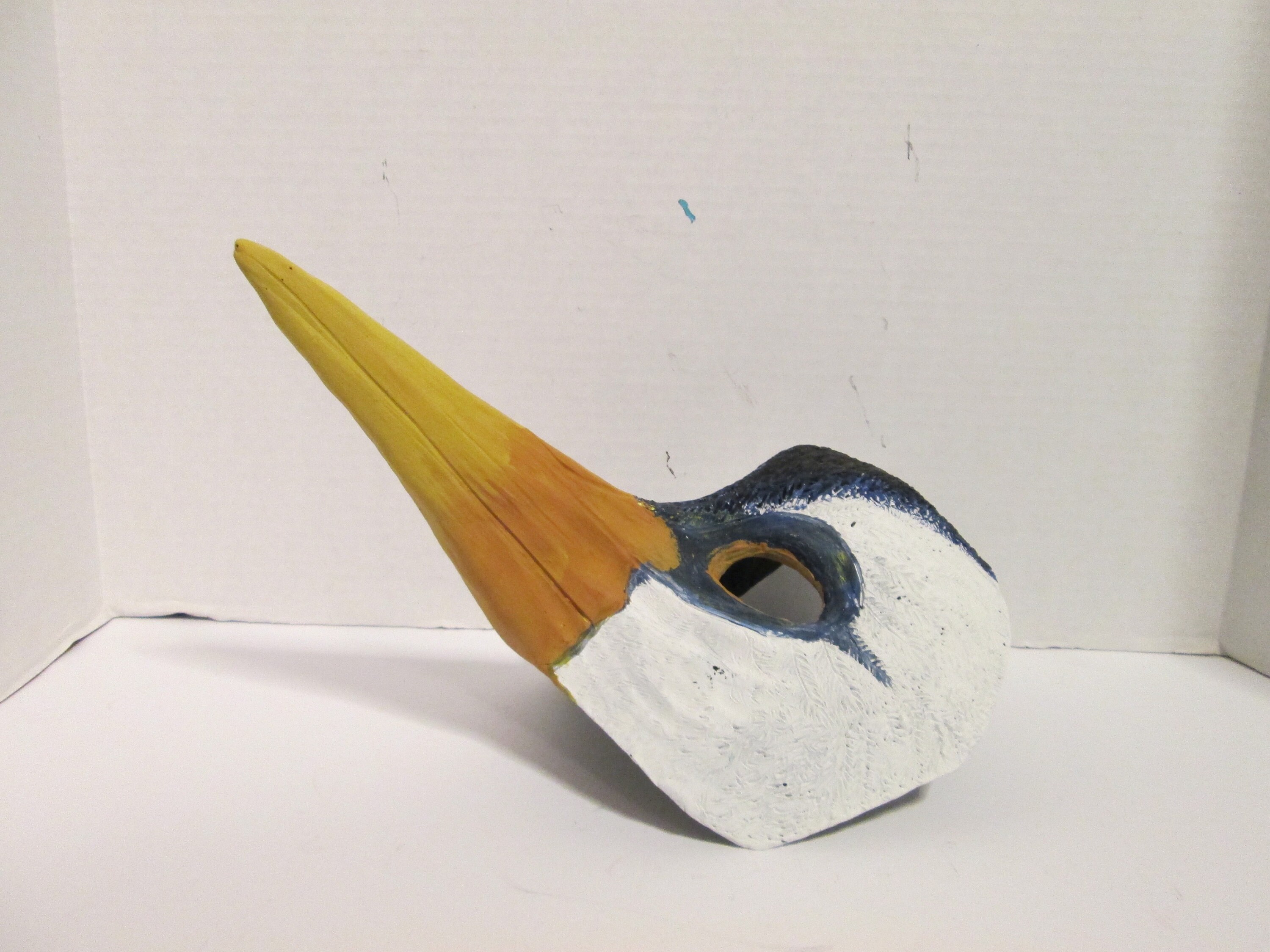 Egret mask masquerade mask large beak costume mask Fantasy