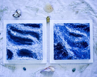 Flow art painting | Etsy