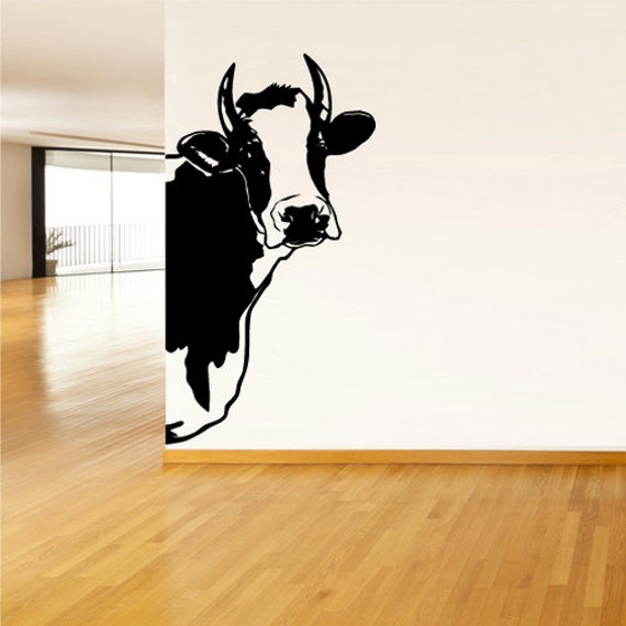 cow wall decal cow wall art cow wall decor cow wall stickers