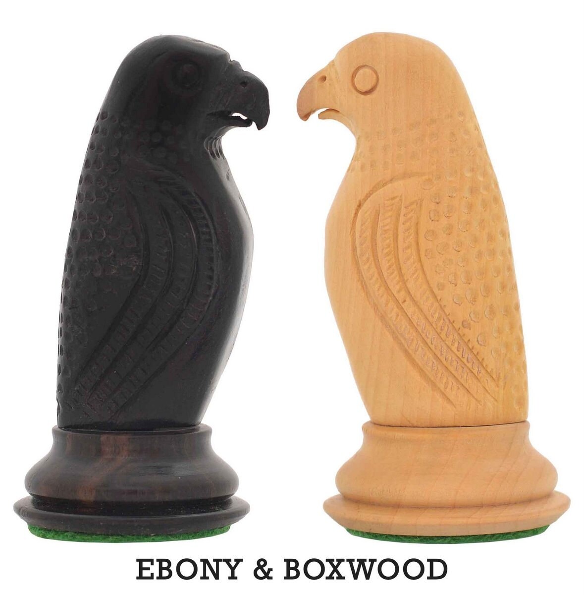Seirawan Sharper Hawk Chess Variant Kit in Ebony / Bud Rose