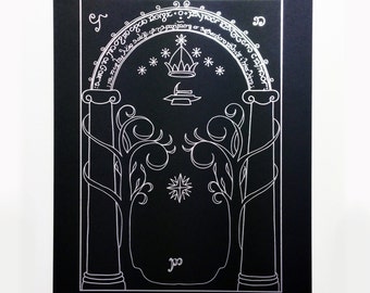 Gates of moria | Etsy