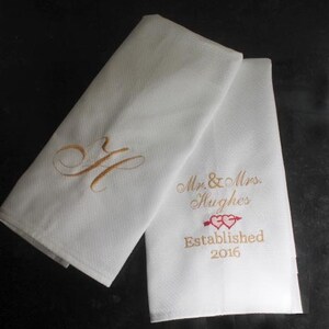 Wedding towel | Etsy