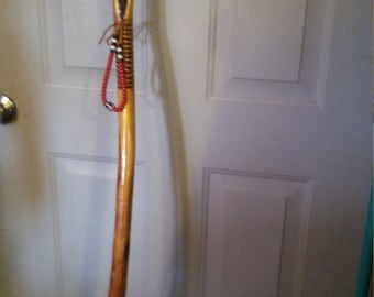 Hand carved staff | Etsy