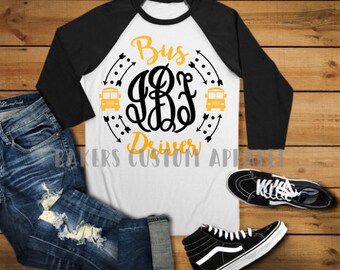 Bus driver shirt | Etsy