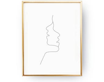 Simple art print | Etsy