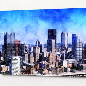 Pittsburgh art | Etsy