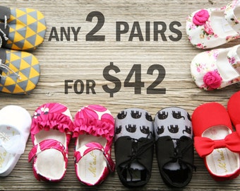 Handmade baby shoes Personalized baby gifts by MartBabyAccessories