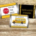 Full Sized Candy Wrapper Bus Driver Appreciation Bus Driver