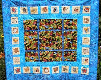 Sea life quilt | Etsy