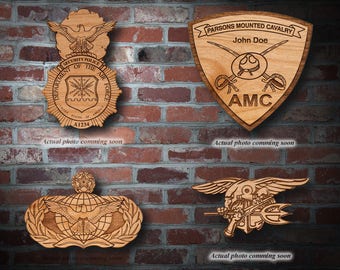 Military plaque | Etsy