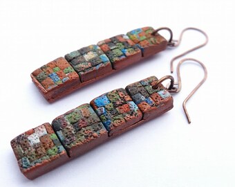 Polymer clay jewelry | Etsy