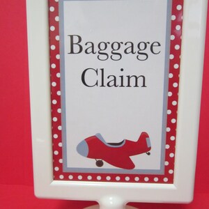 Baggage claim sign | Etsy