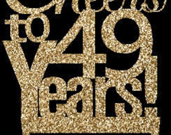 49th birthday party | Etsy