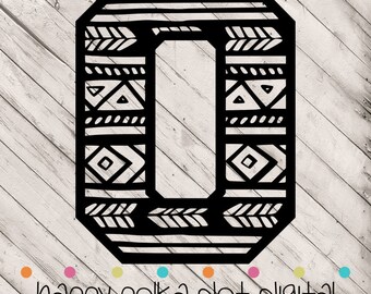 Aztec letters svg | Etsy