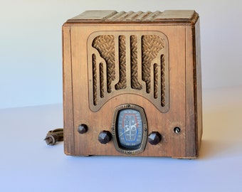 Art deco radio | Etsy